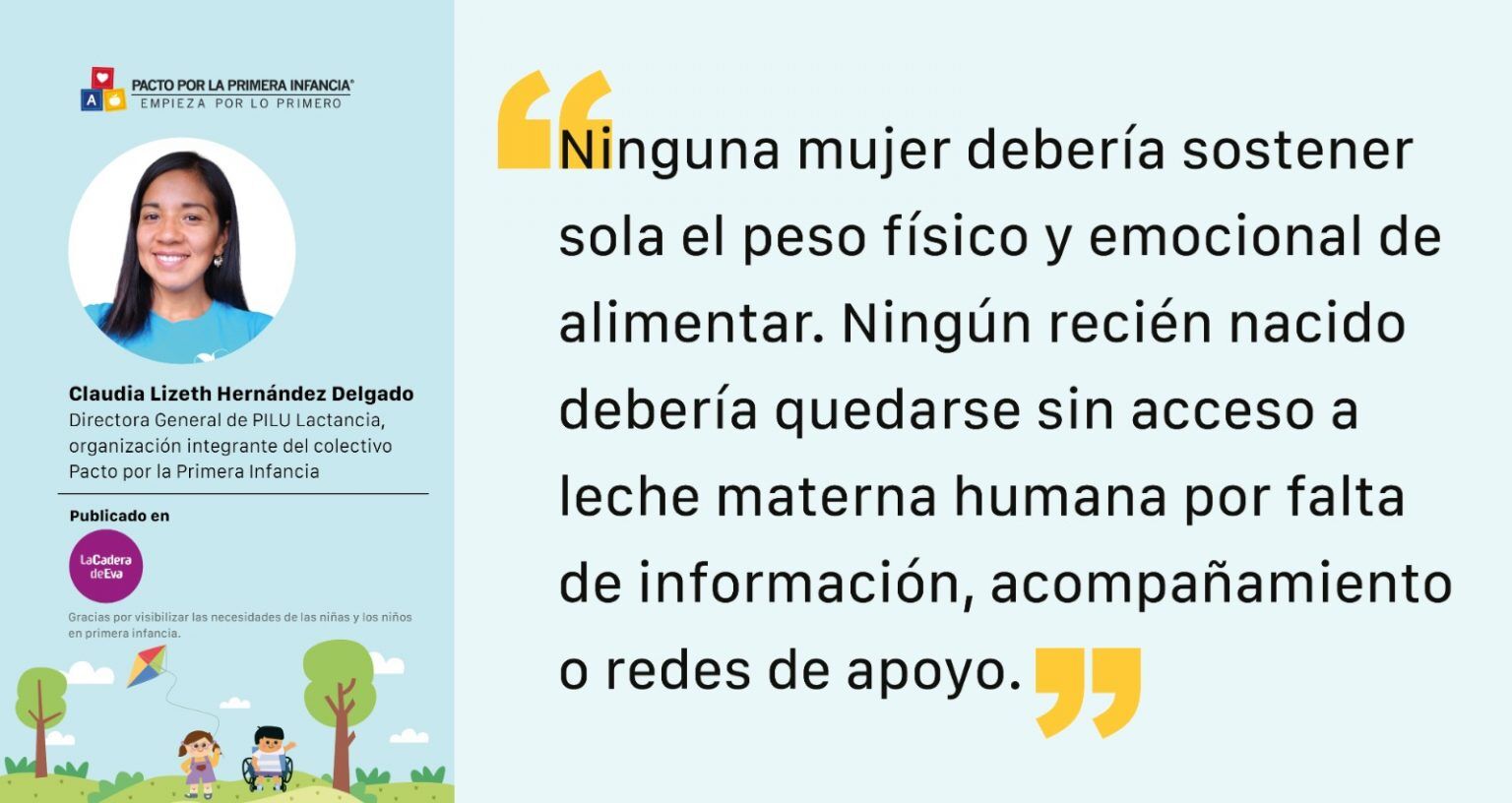 Donar leche materna humana: nutrición que entrelaza almas - Pacto por ...